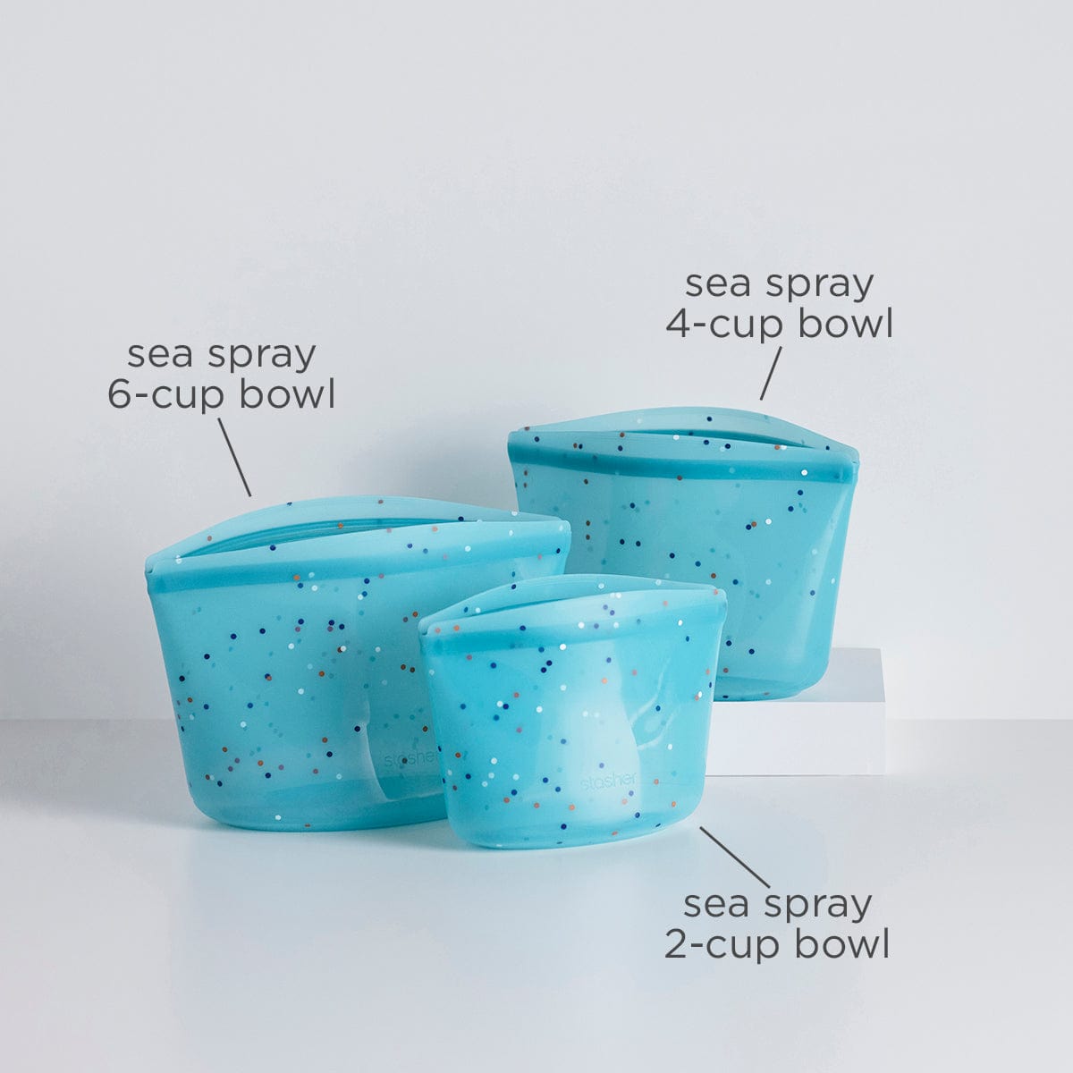 Bowls 3-Pack | Reusable Silicone Bowl Set | Stasher
