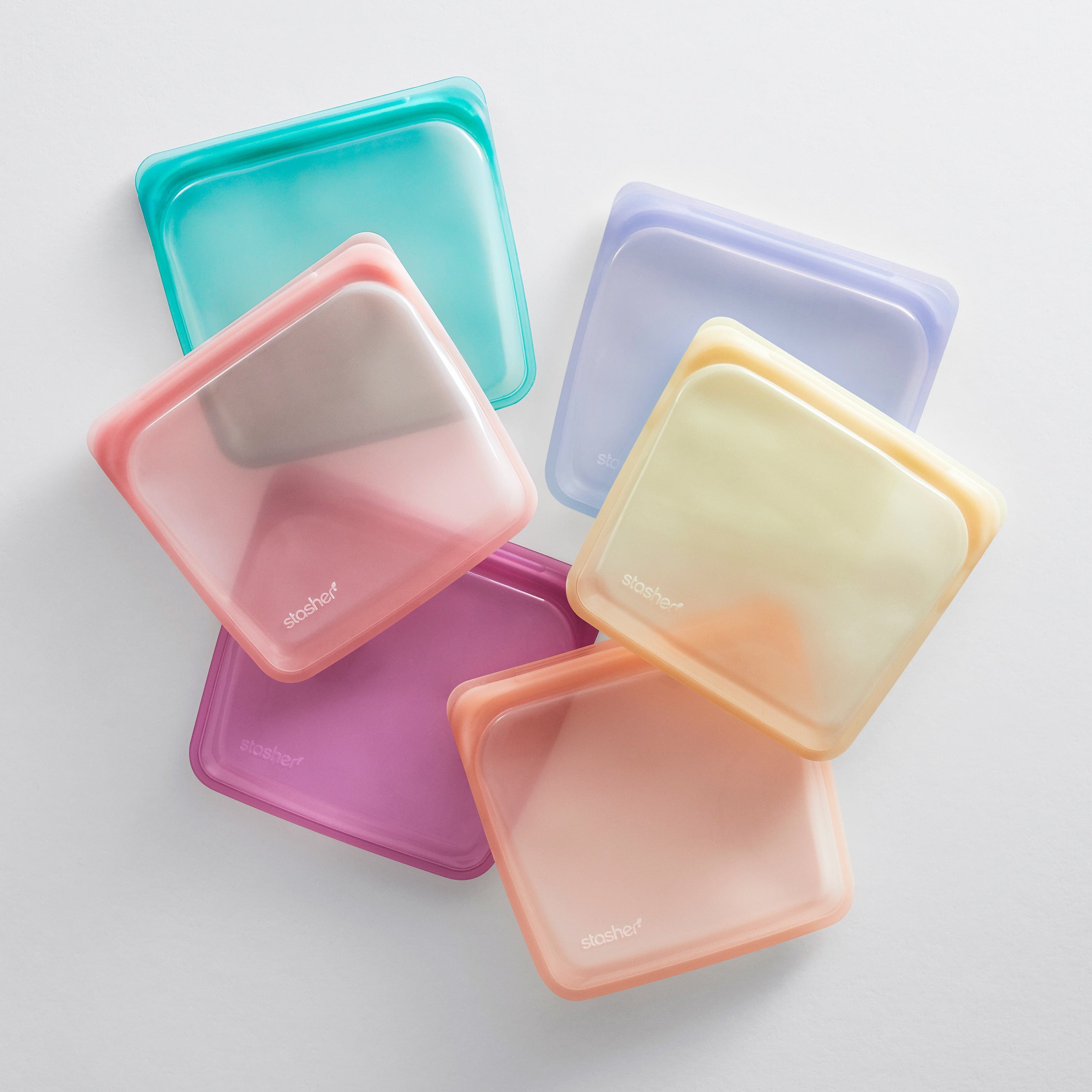 Reusable Silicone Bags | Reusable Snack, Sandwich & Storage Bags