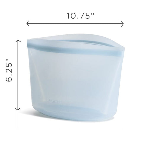 6-Cup Silicone Bowl | Platinum Silicone | Stasher