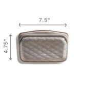 Small Cosmetic Bag: Silicone & Easy to Clean Makeup Pouch | Stasher